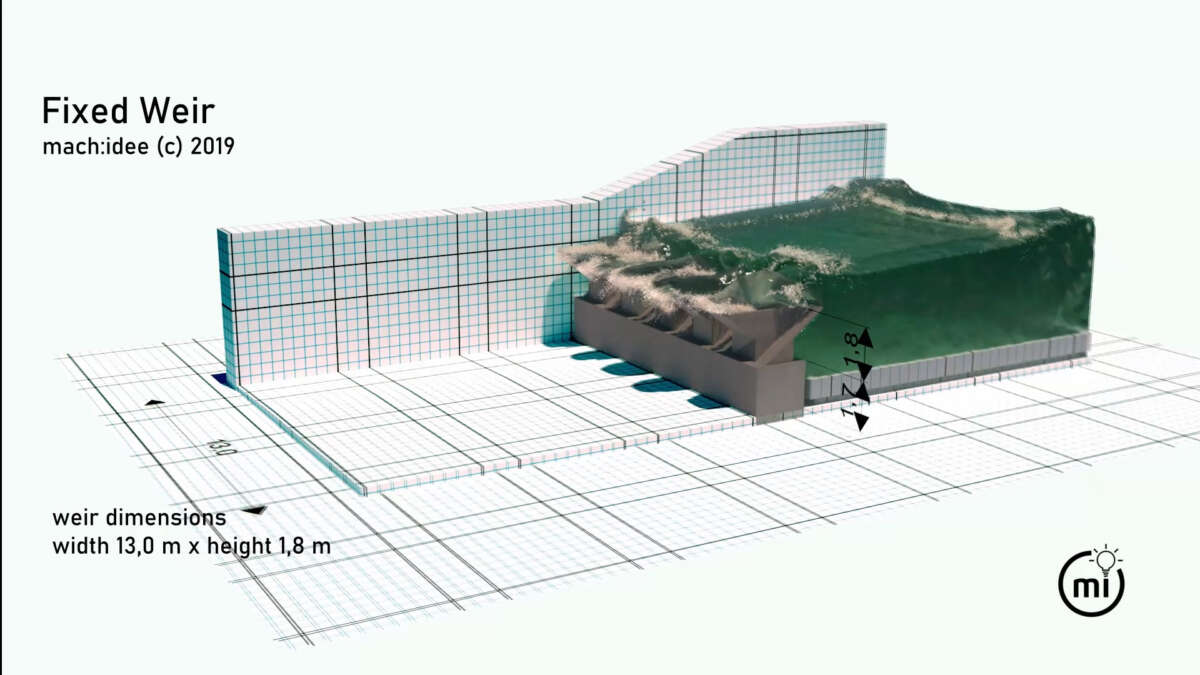 Fixed Weirs – Piano Key Weir – mach:idee